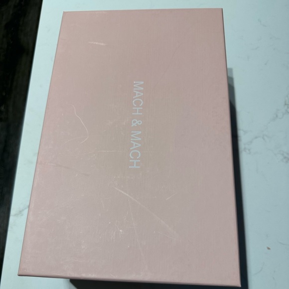 MACH & MACH | Shoes | Mach And Mach Triple Heart 1 Satin Anklestrap ...